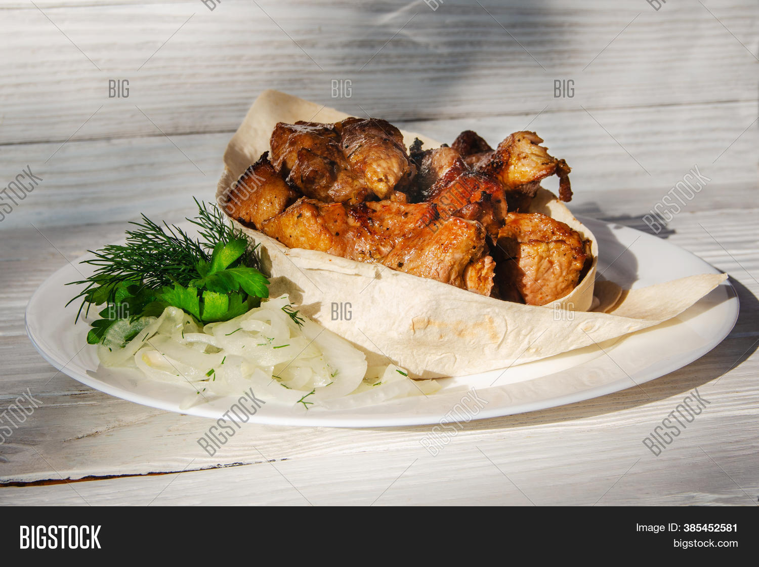 Grilled Meat Laid Out Image & Photo (Free Trial) | Bigstock