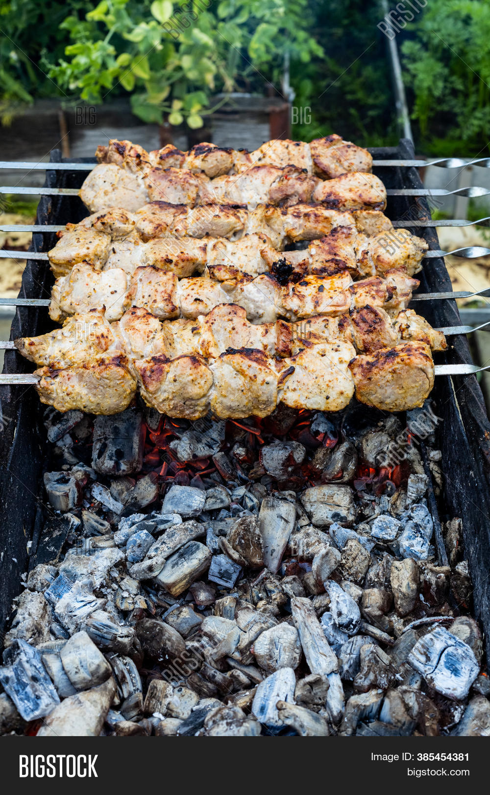 Charcoal Barbecue. Image & Photo (Free Trial) | Bigstock