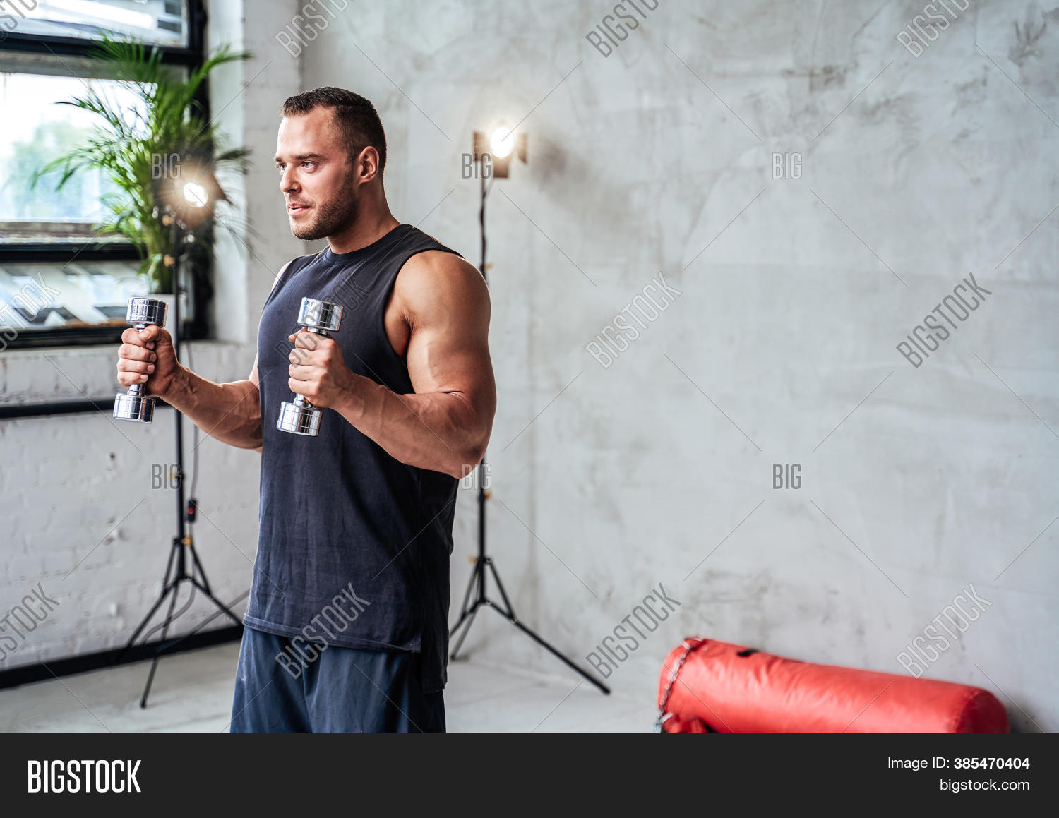 Powerful Guy Muscular Image & Photo (Free Trial) | Bigstock