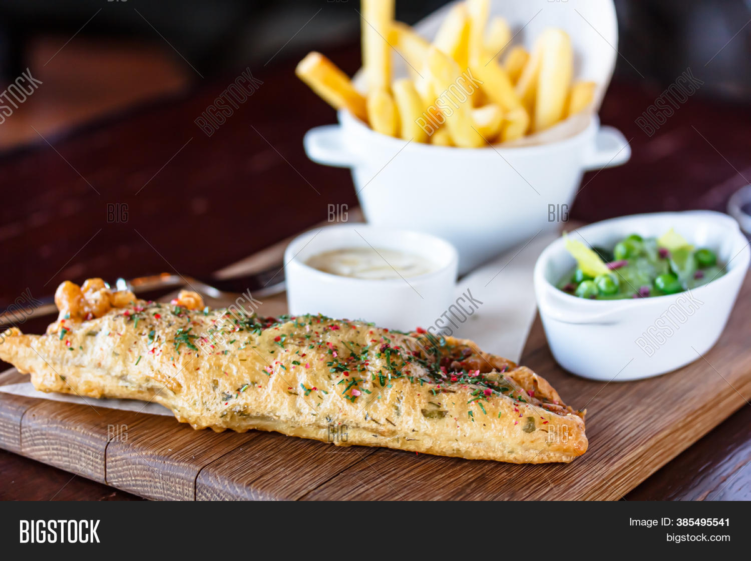 Fish & Chips . Deep- Image & Photo (Free Trial) | Bigstock
