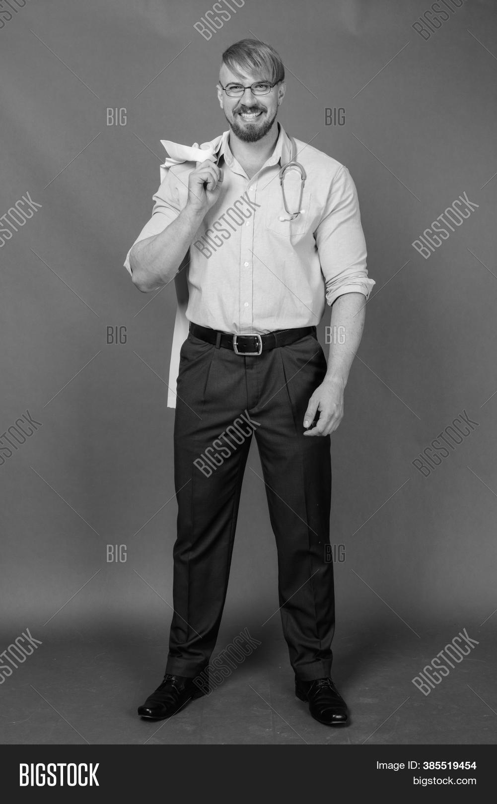 Bearded Man Doctor Image & Photo (Free Trial) | Bigstock