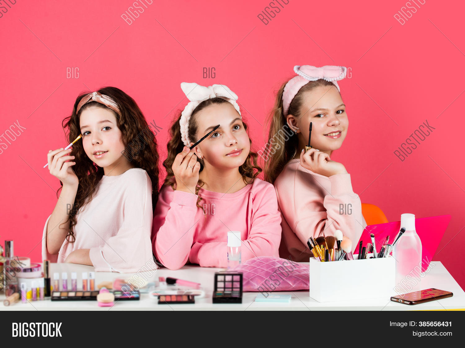 Hobby Fun. Happy Girls Image & Photo (Free Trial) | Bigstock