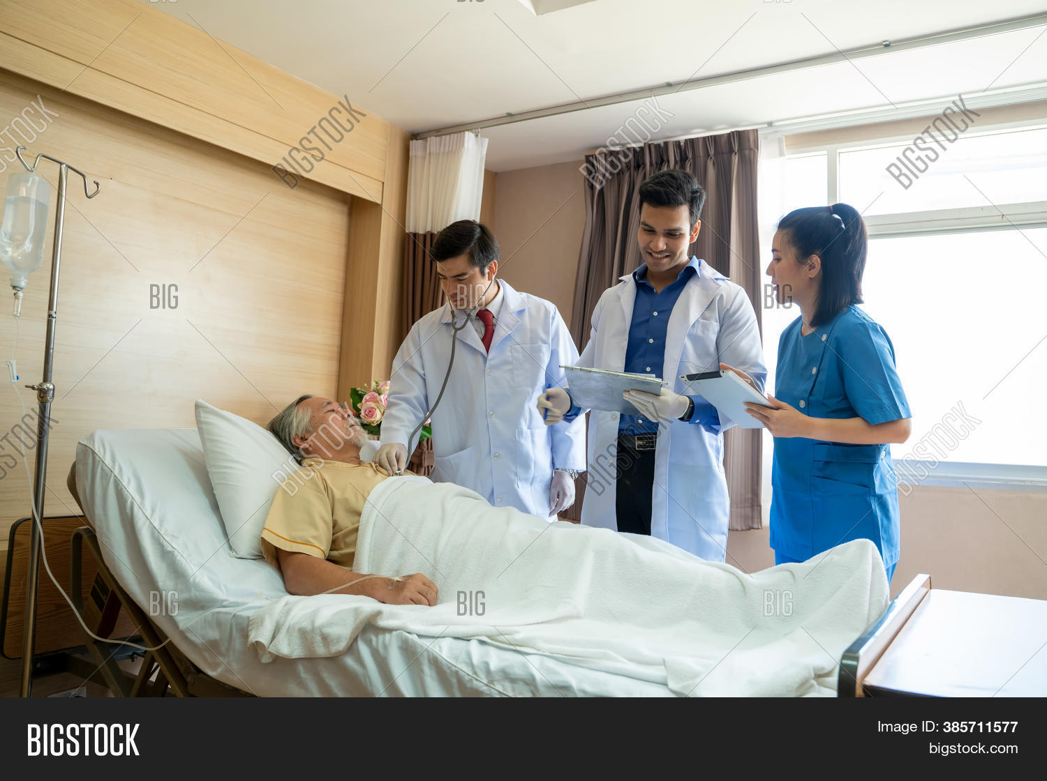 Medical Team On Rounds Image & Photo (Free Trial) | Bigstock