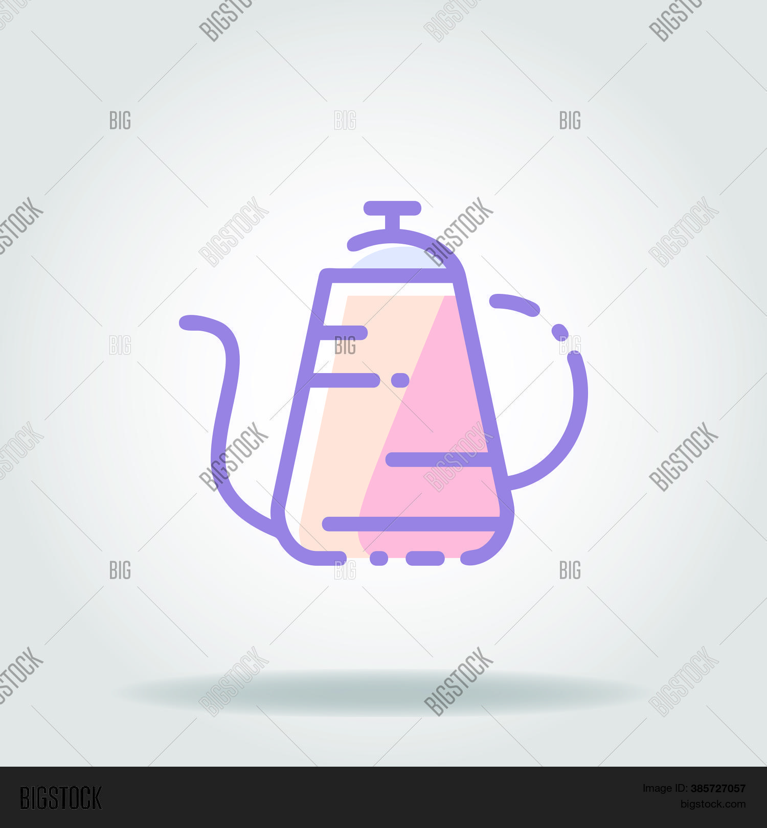 Kettle Icon Logo Vector & Photo (Free Trial) | Bigstock