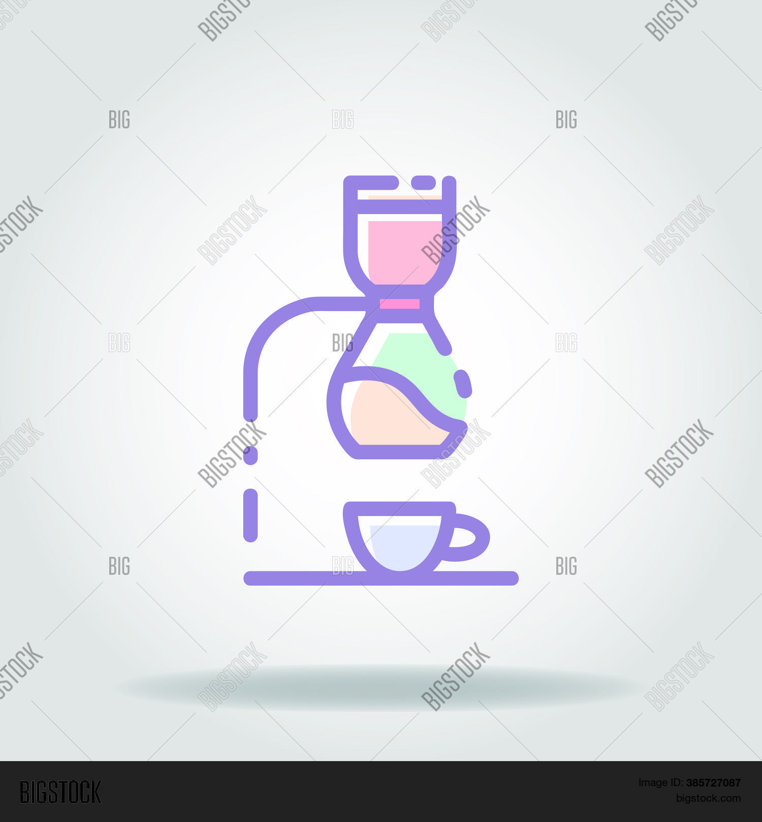 Siphon Icon Logo Vector & Photo (Free Trial) | Bigstock
