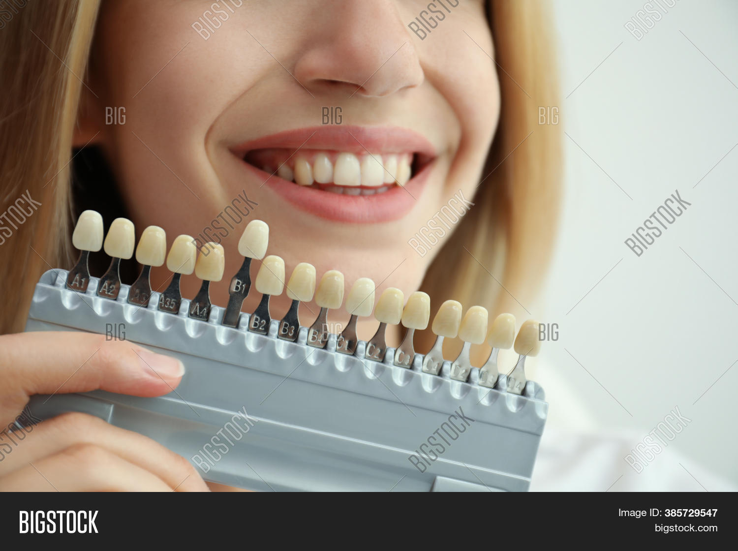 Woman Matching Teeth Image & Photo (Free Trial) | Bigstock