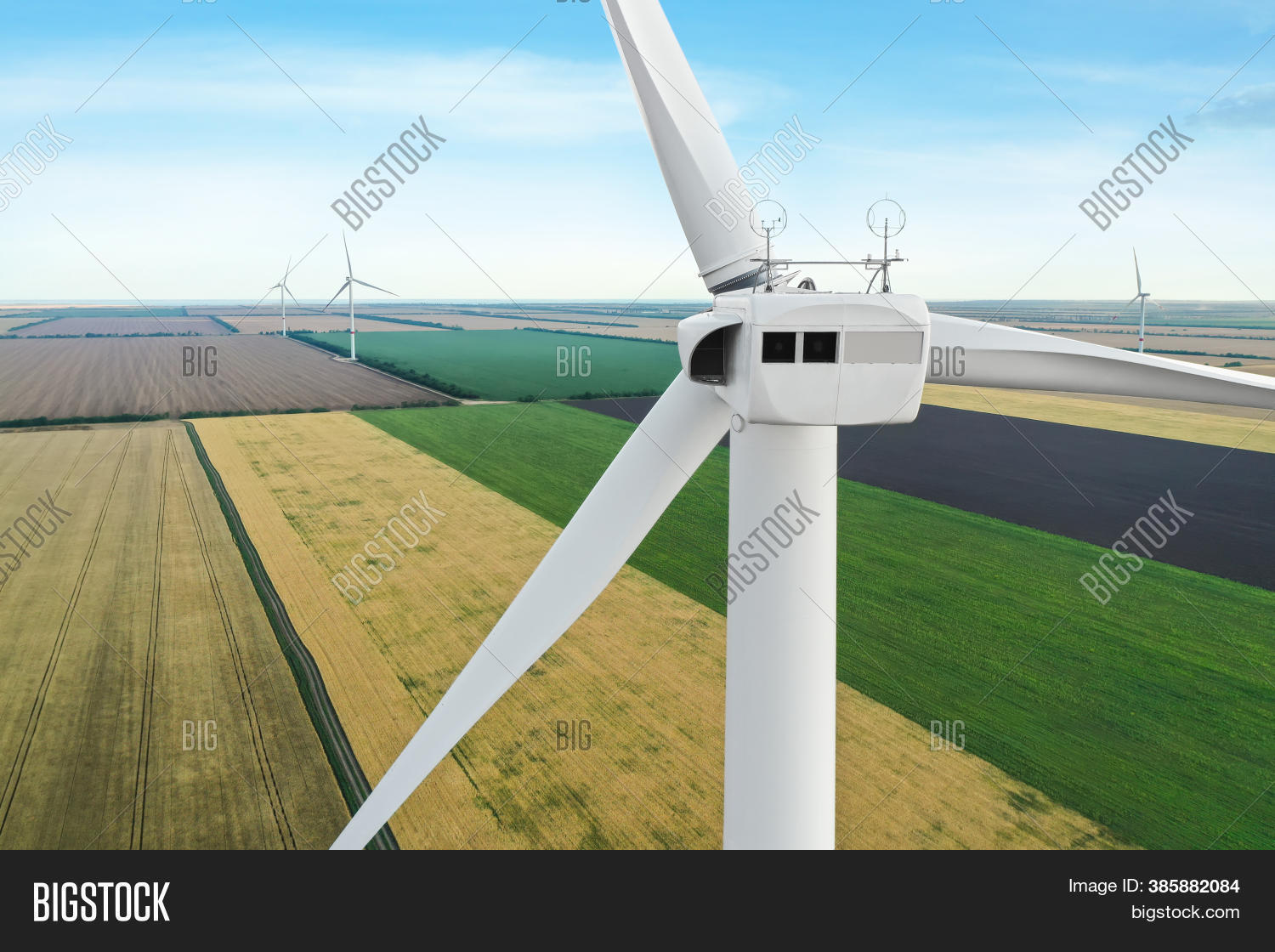 Modern Windmill Wide Image & Photo (Free Trial) | Bigstock