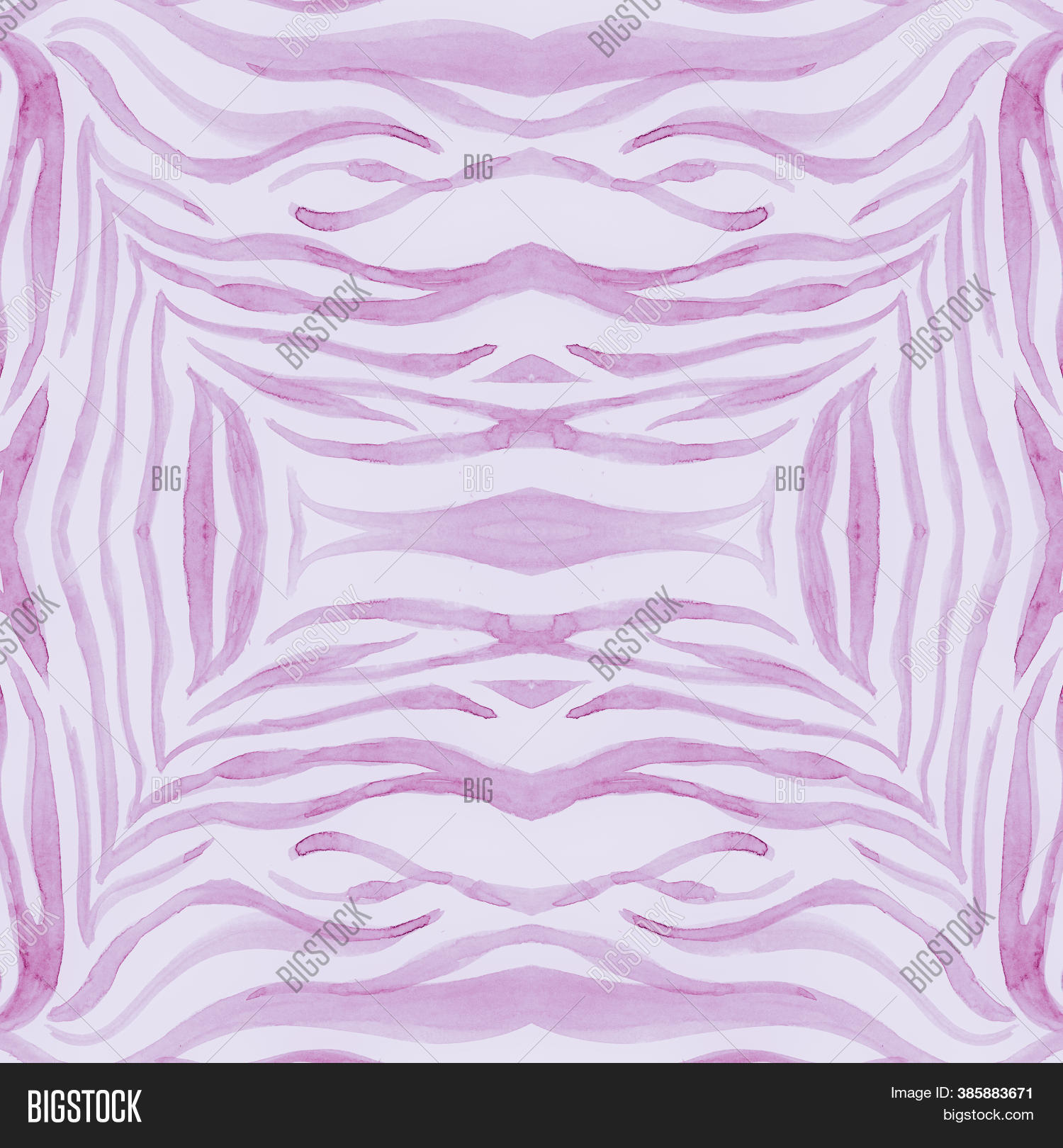 Pink Africa Print. Image & Photo (Free Trial) | Bigstock