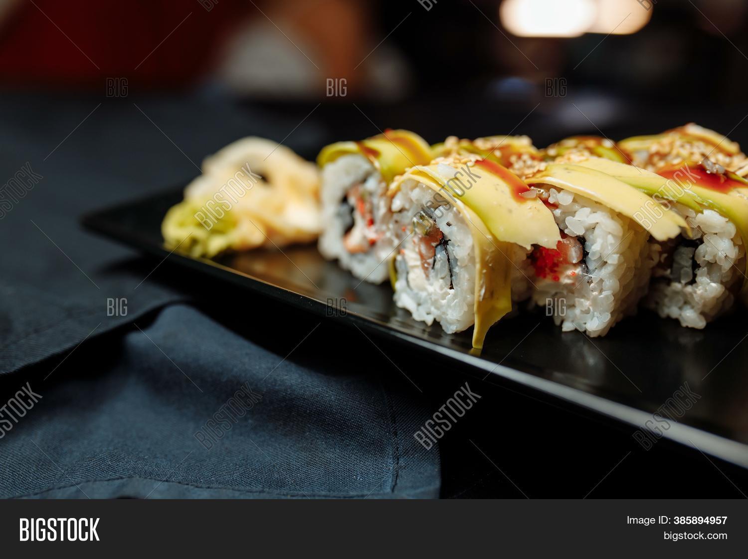Golden Dragon Sushi Image & Photo (Free Trial) | Bigstock