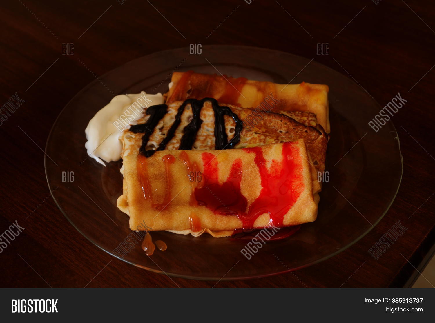 Pancakes On Plate Image & Photo (Free Trial) | Bigstock