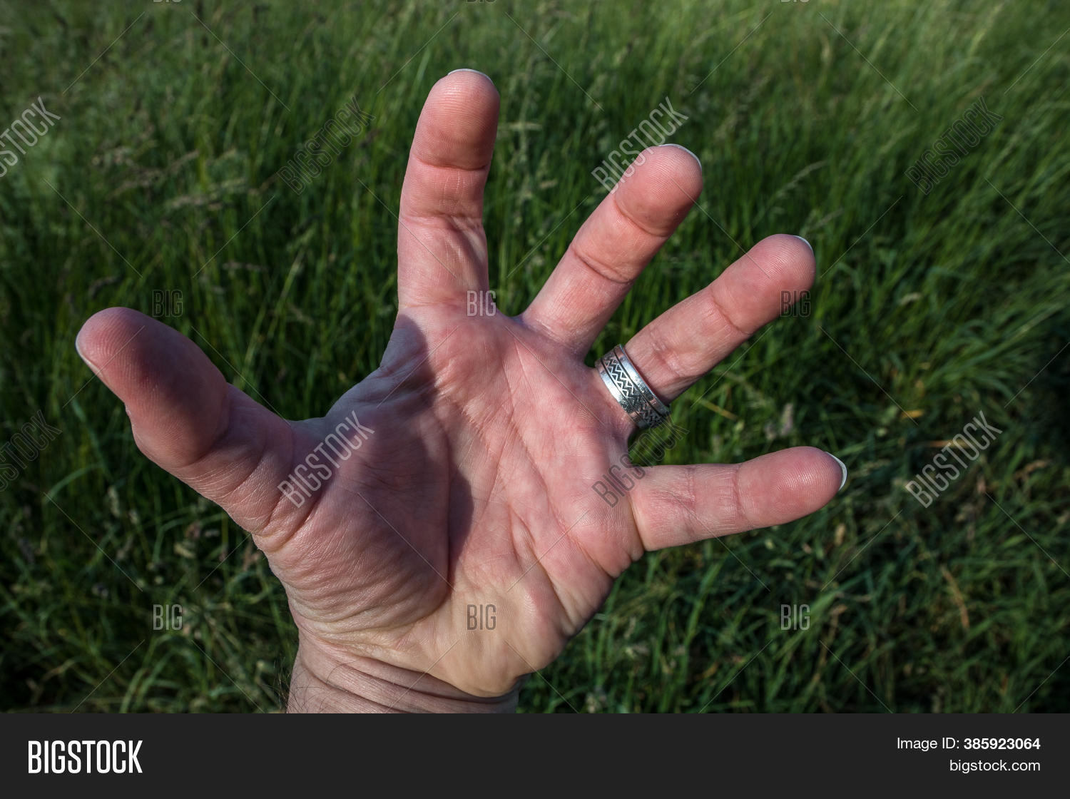 Hand Silver Ring Image & Photo (Free Trial) | Bigstock