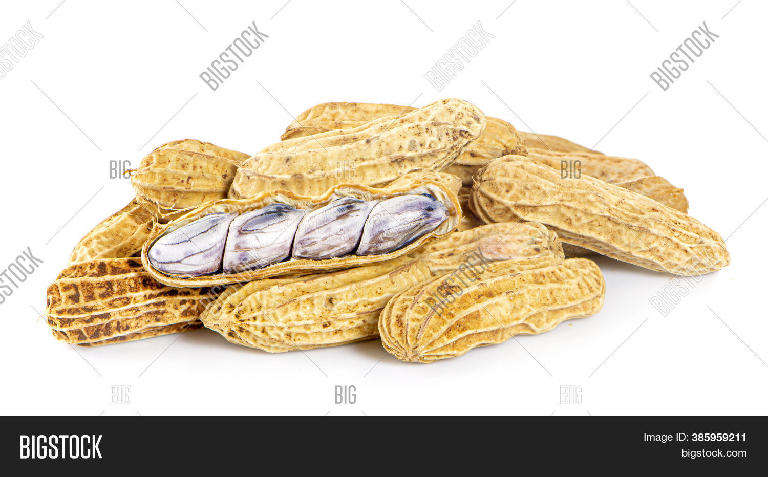 Boil Nut Isolated On Image & Photo (Free Trial) | Bigstock
