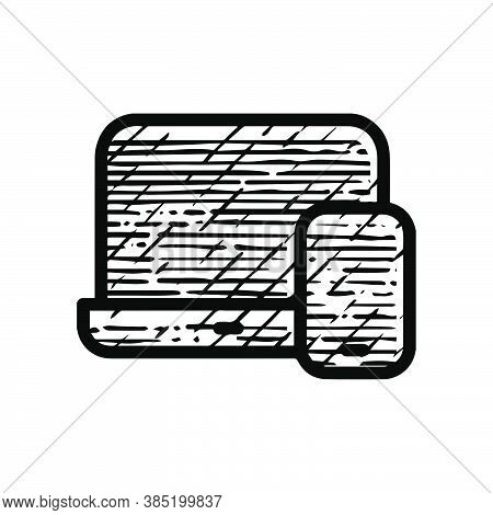 Laptop Storage Icon Vector & Photo (Free Trial) | Bigstock