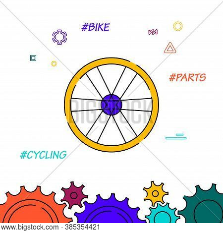 Bicycle Wheel Spokes Vector & Photo (Free Trial) | Bigstock
