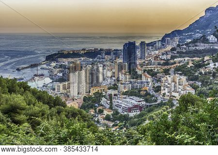 Panoramic View Monaco Image & Photo (Free Trial) | Bigstock