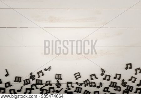 Wood Musical Notes Image & Photo (Free Trial) | Bigstock