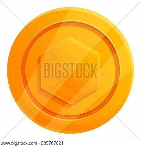 Gold Token Icon. Vector & Photo (Free Trial) | Bigstock