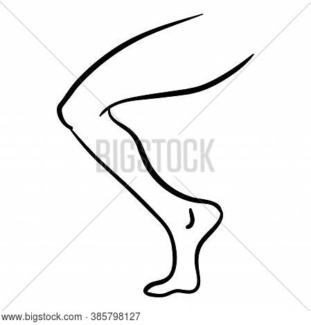 Black Contour Icon Vector & Photo (Free Trial) | Bigstock