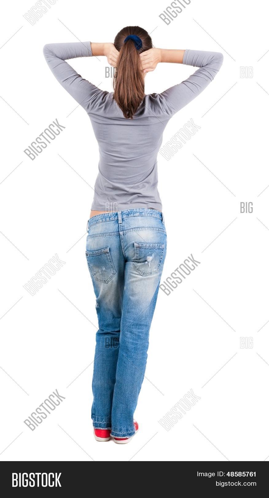 Back View Standing Image & Photo (Free Trial) | Bigstock