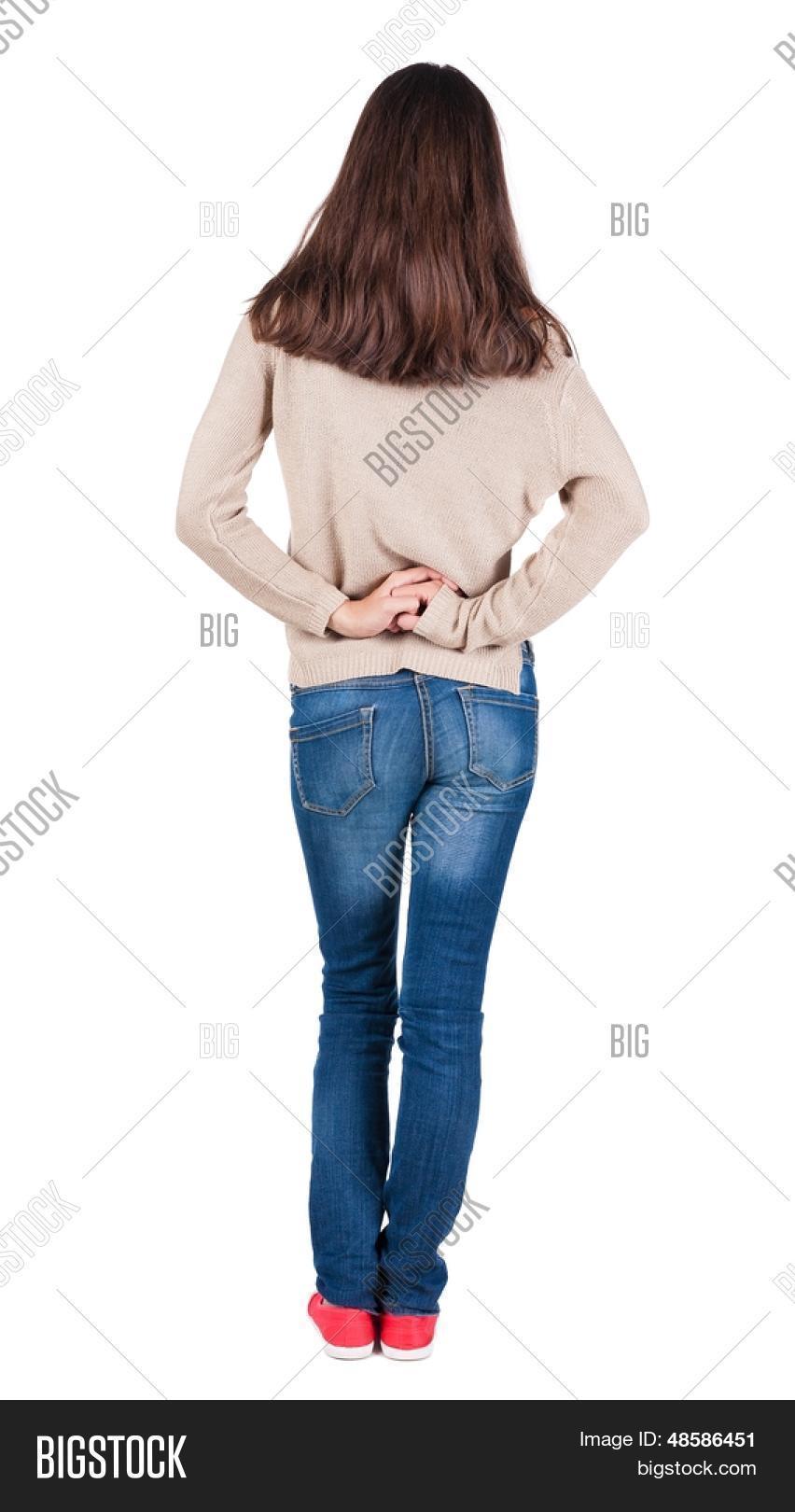 Back View Standing Image & Photo (Free Trial) | Bigstock