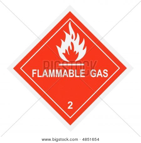Flammable Gas Warning Image & Photo (Free Trial) | Bigstock