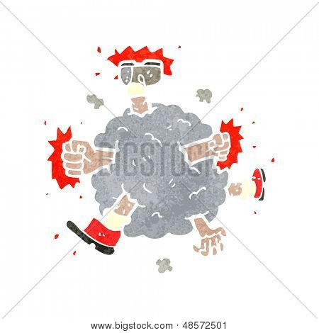 Retro Cartoon Fight Vector & Photo (Free Trial) | Bigstock