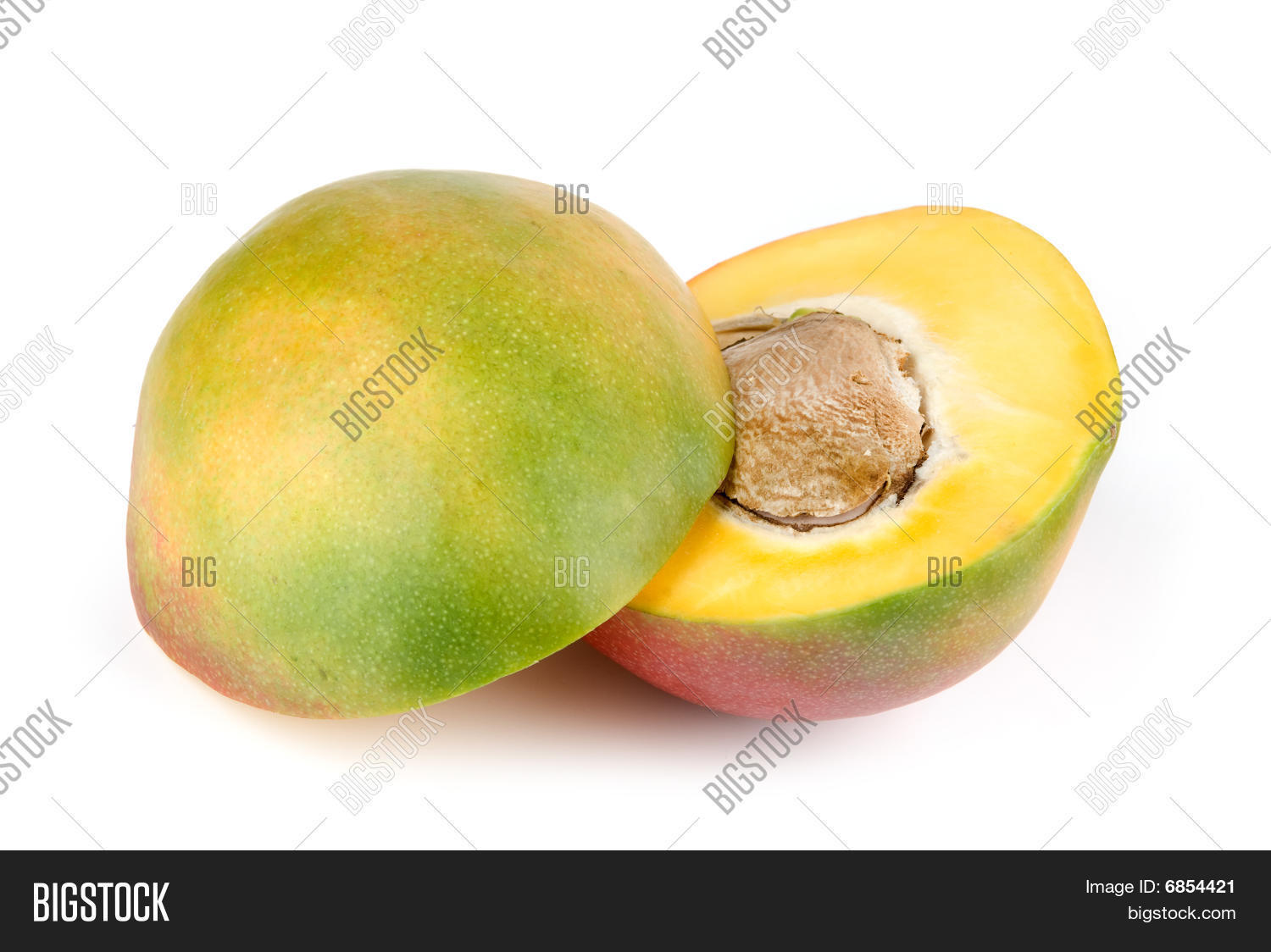 Mango Isolated On Image & Photo (Free Trial) | Bigstock