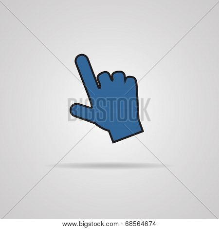 Hand Cursors - Arrow Vector & Photo (Free Trial) | Bigstock