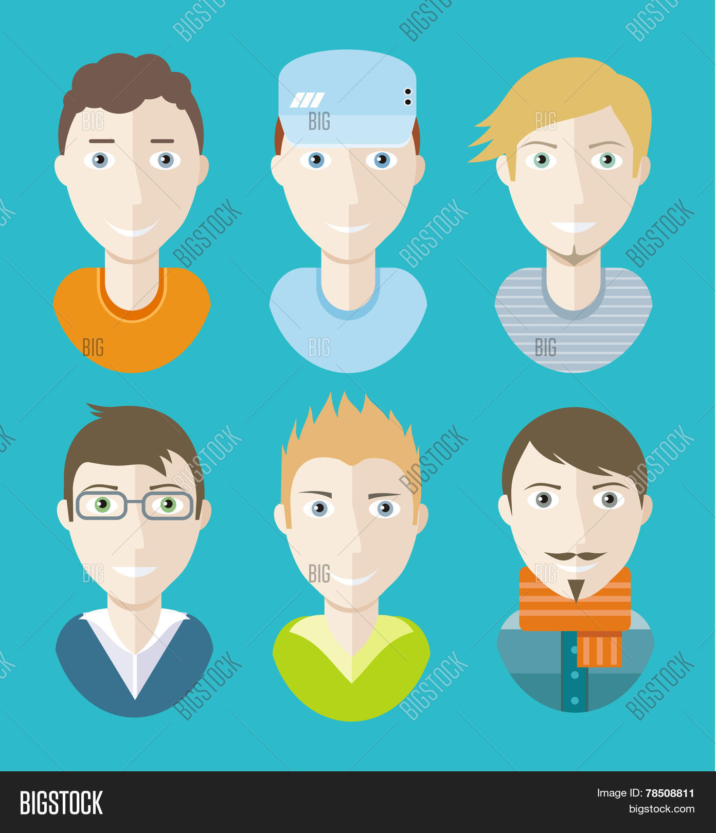 Man Avatars Vector & Photo (Free Trial) | Bigstock