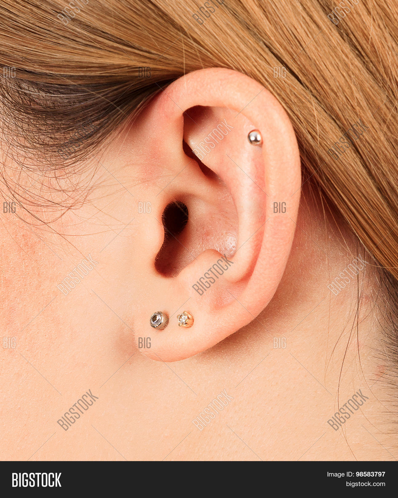 Female Ear Image & Photo (Free Trial) | Bigstock