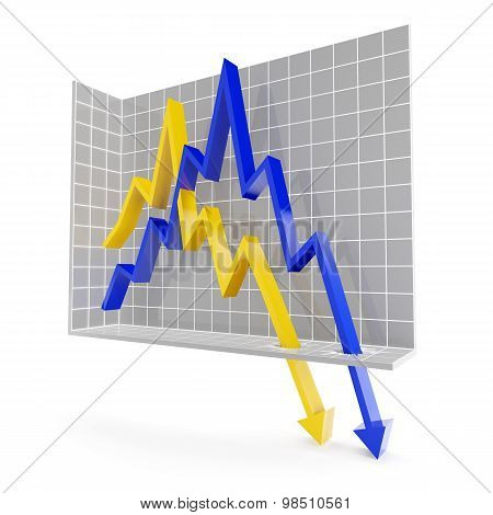 Chart Downward Trend Image & Photo (Free Trial) | Bigstock