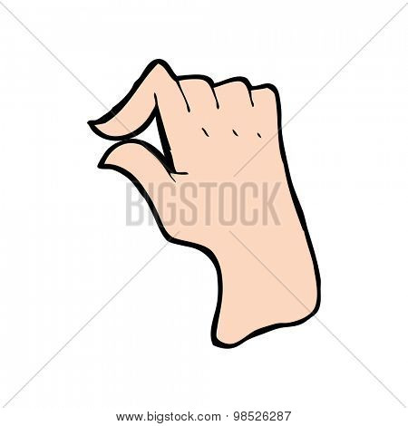 Cartoon Pinching Hand Image & Photo (Free Trial) | Bigstock