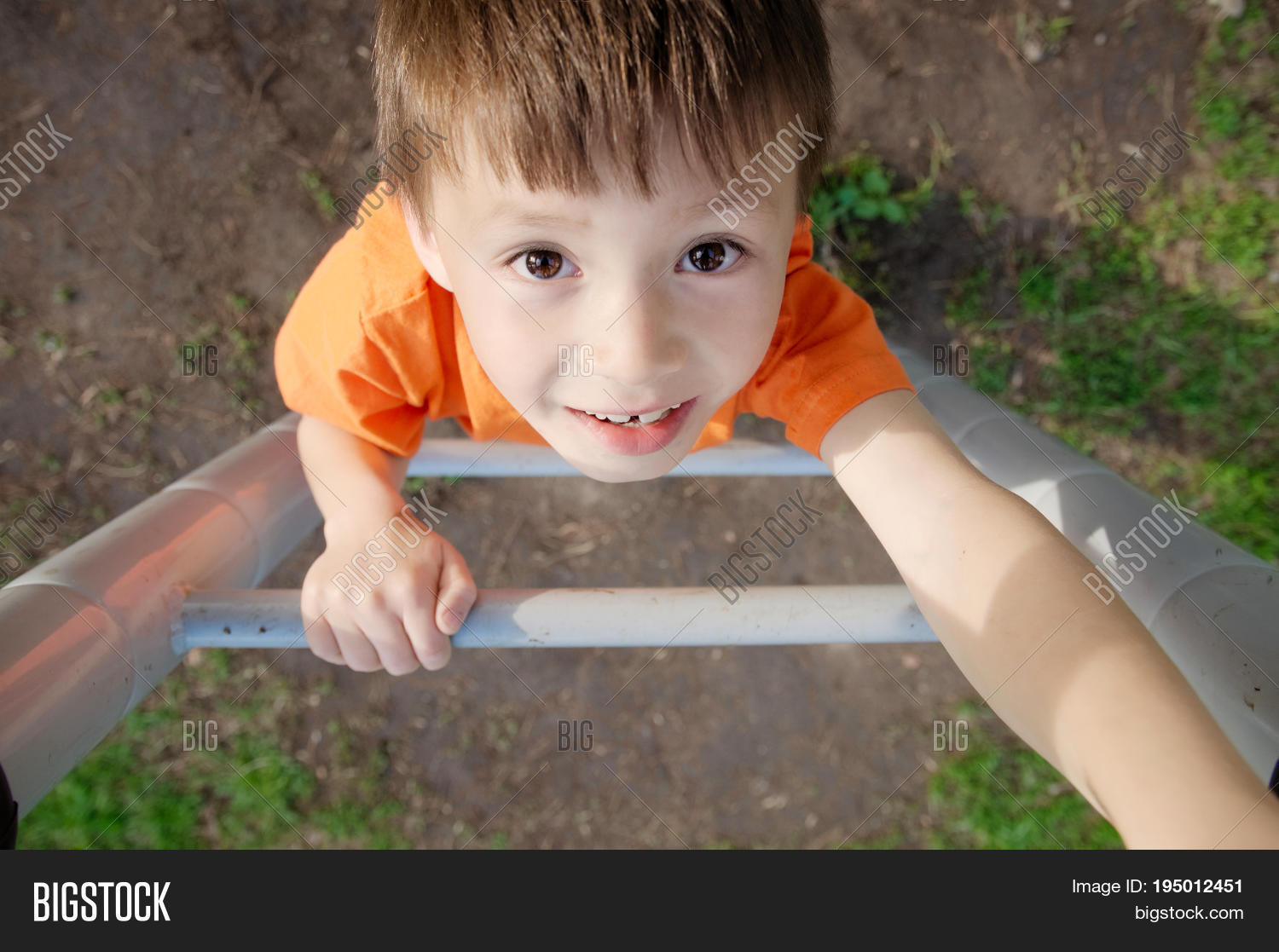 Boy Climbing Stairs Image & Photo (Free Trial) | Bigstock