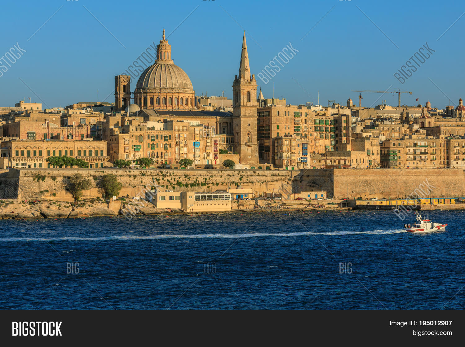 View Valetta Skyline Image & Photo (Free Trial) | Bigstock