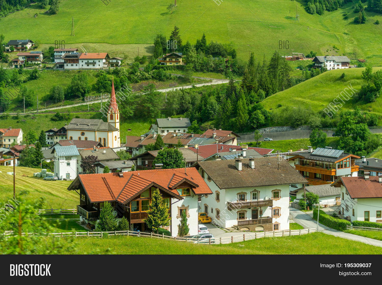 Tyrol Village Austria Image & Photo (Free Trial) | Bigstock