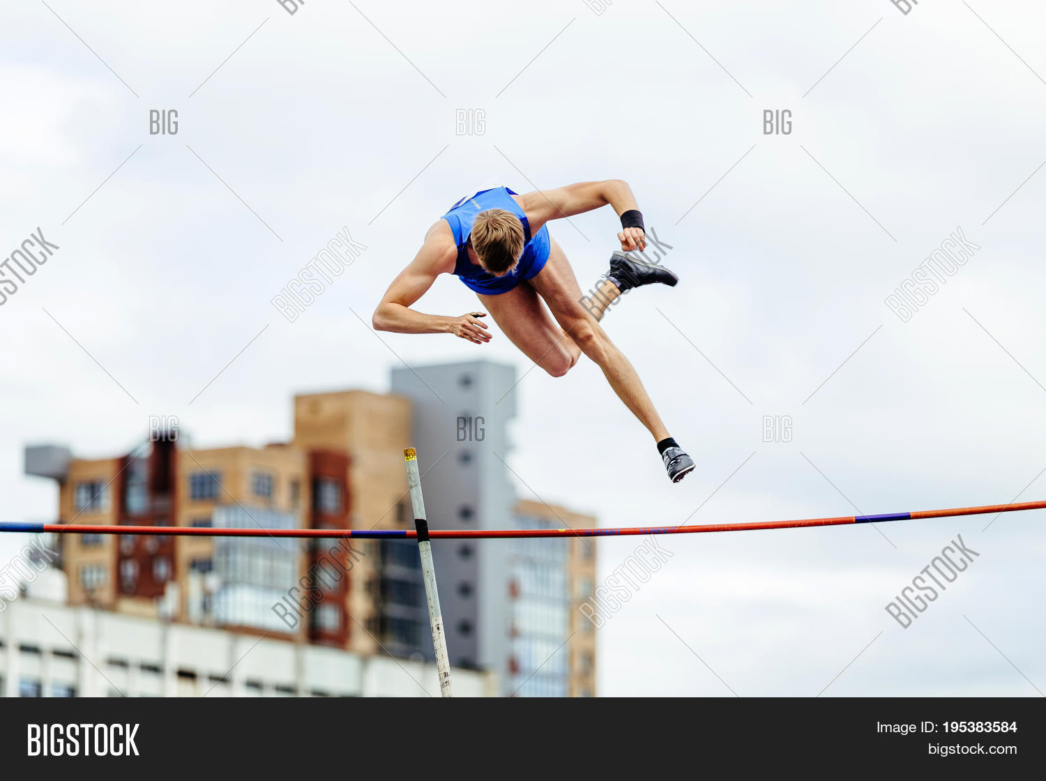 Pole Vault Male Image & Photo (Free Trial) | Bigstock