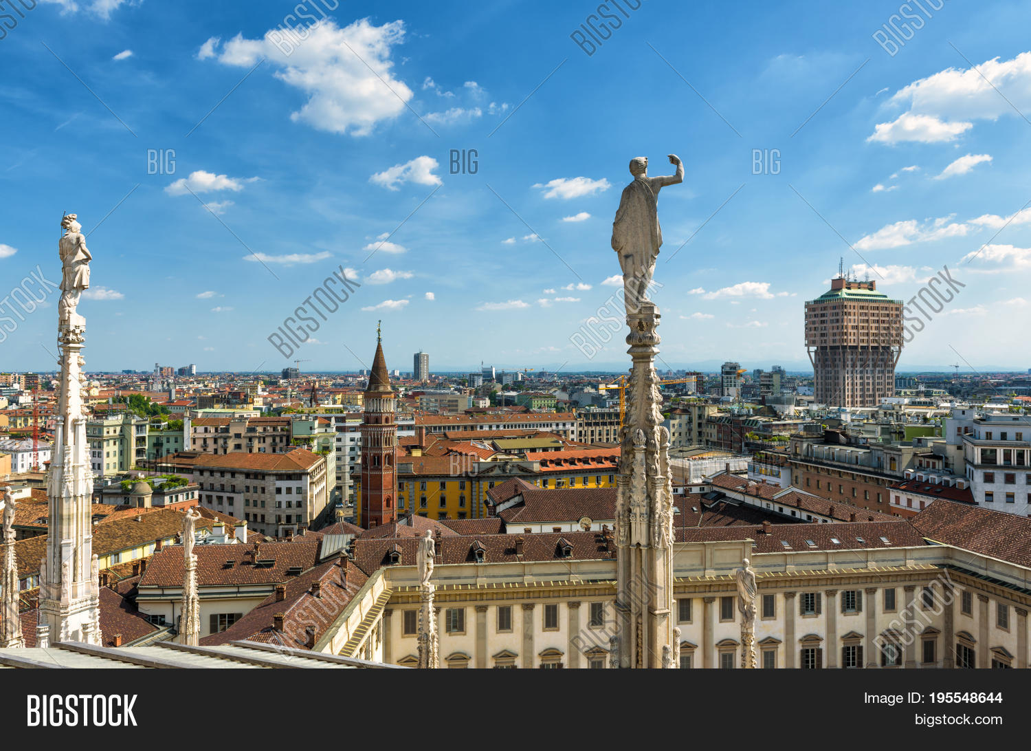 Milan Skyline, Italy. Image & Photo (Free Trial) | Bigstock