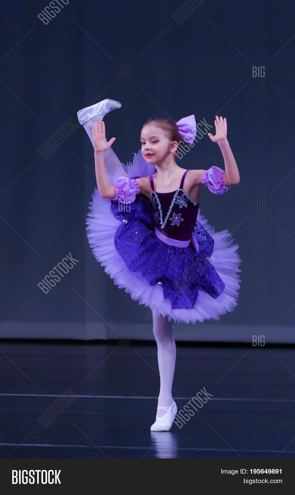 Little Girl Dancing Image & Photo (Free Trial) | Bigstock