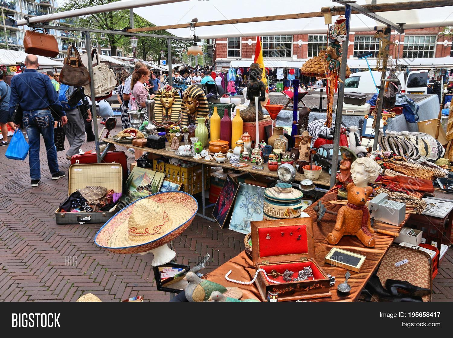 Amsterdam Flea Market Image & Photo (Free Trial) | Bigstock