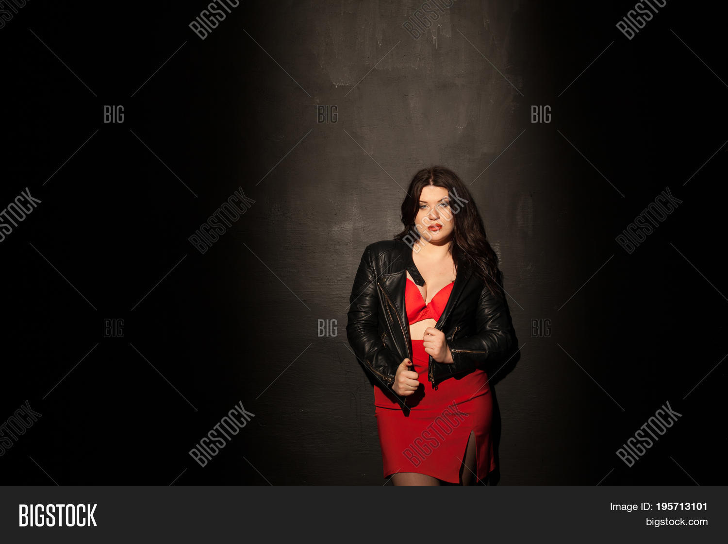 Fat Woman Red Image & Photo (Free Trial) | Bigstock