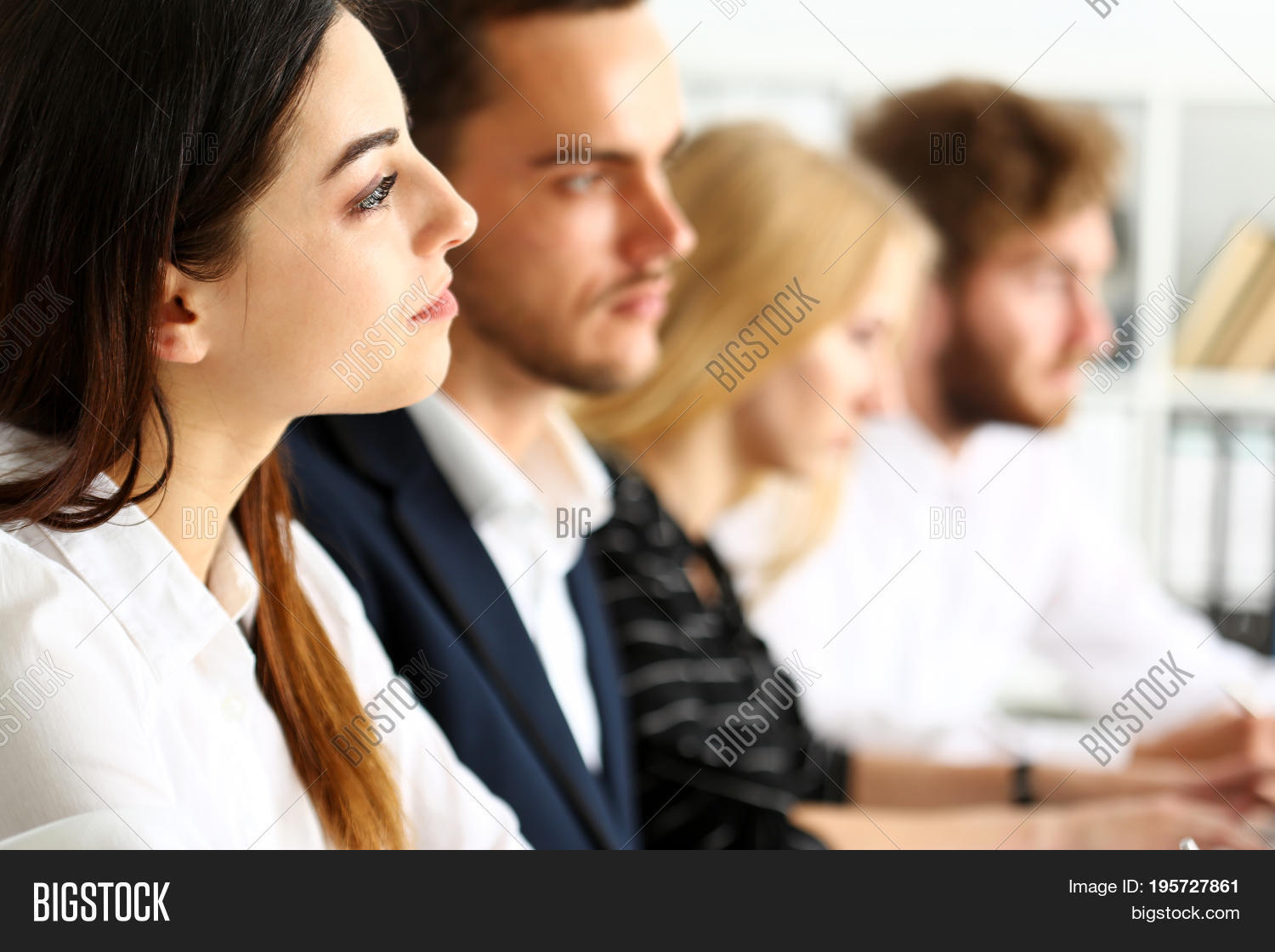 Group People Listen Image & Photo (Free Trial) | Bigstock