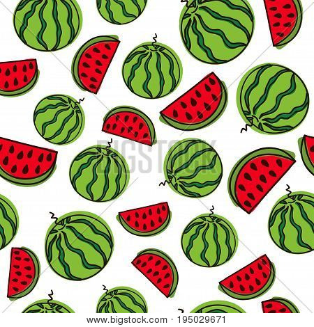 Seamless Watermelons Vector & Photo (Free Trial) | Bigstock