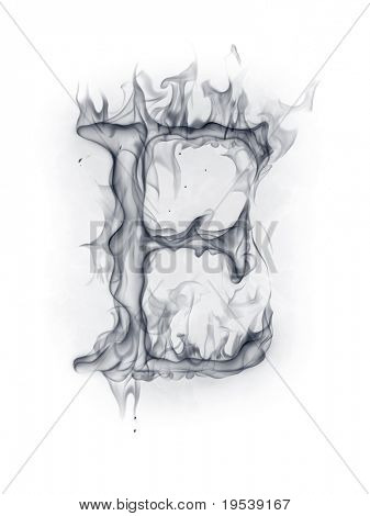 Smoke Font. Letter E Image & Photo (Free Trial) | Bigstock