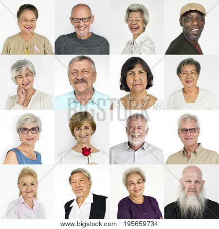 Set Diversity Senior Image & Photo (Free Trial) | Bigstock