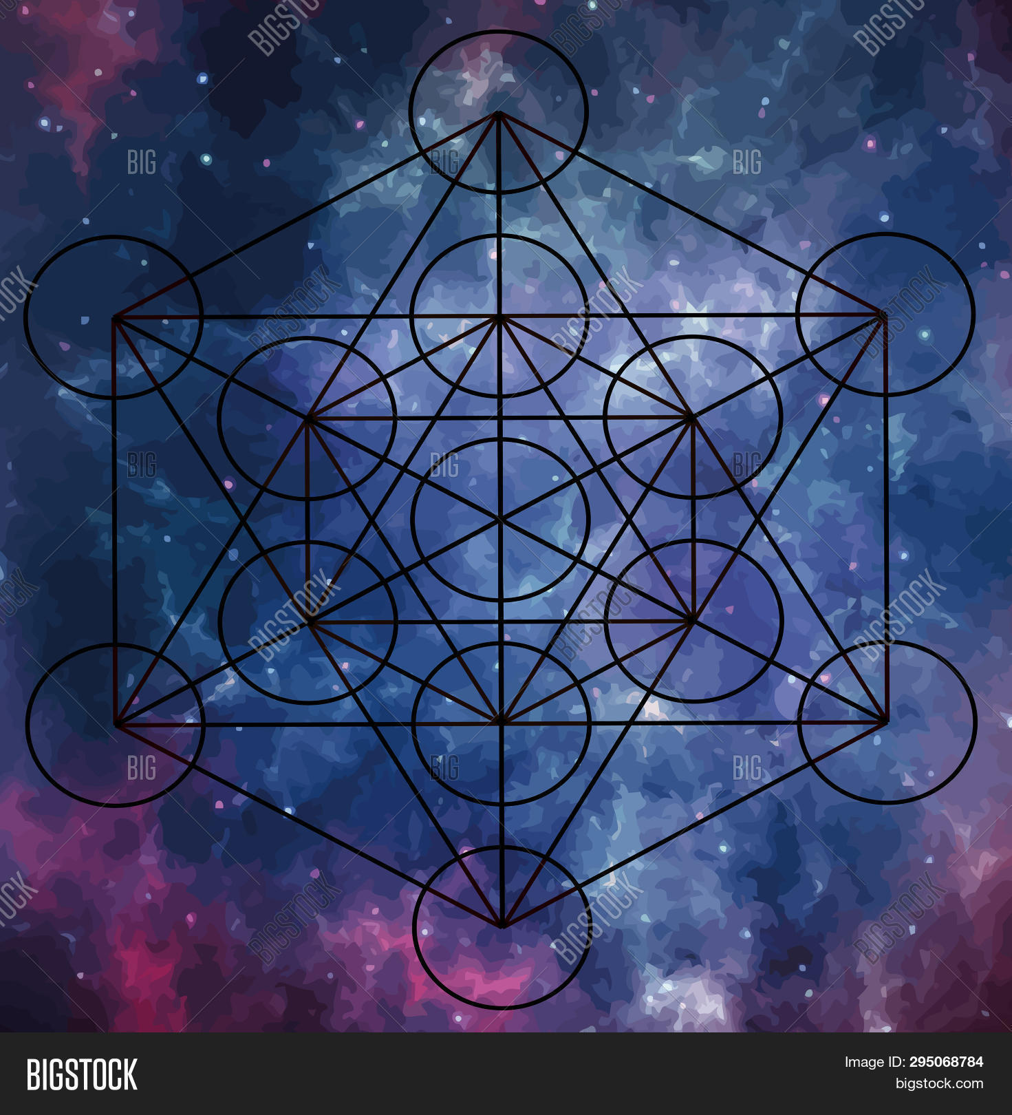 Metatron Cube Sacred Image & Photo (Free Trial) | Bigstock