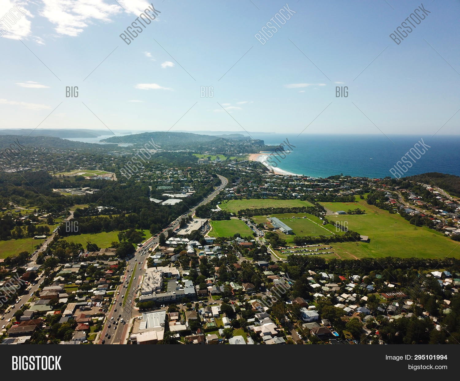 Aerial View Mona Vale Image & Photo (Free Trial) | Bigstock