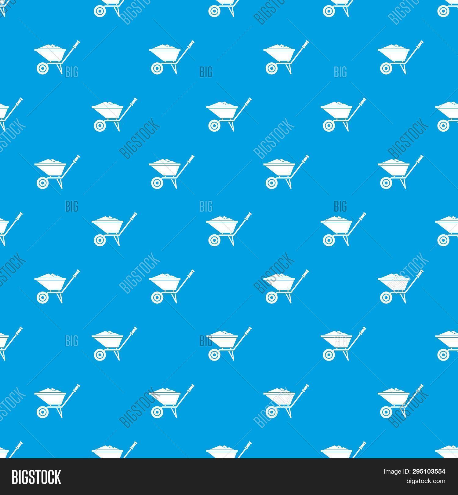 Wheelbarrow Pattern Image & Photo (Free Trial) | Bigstock