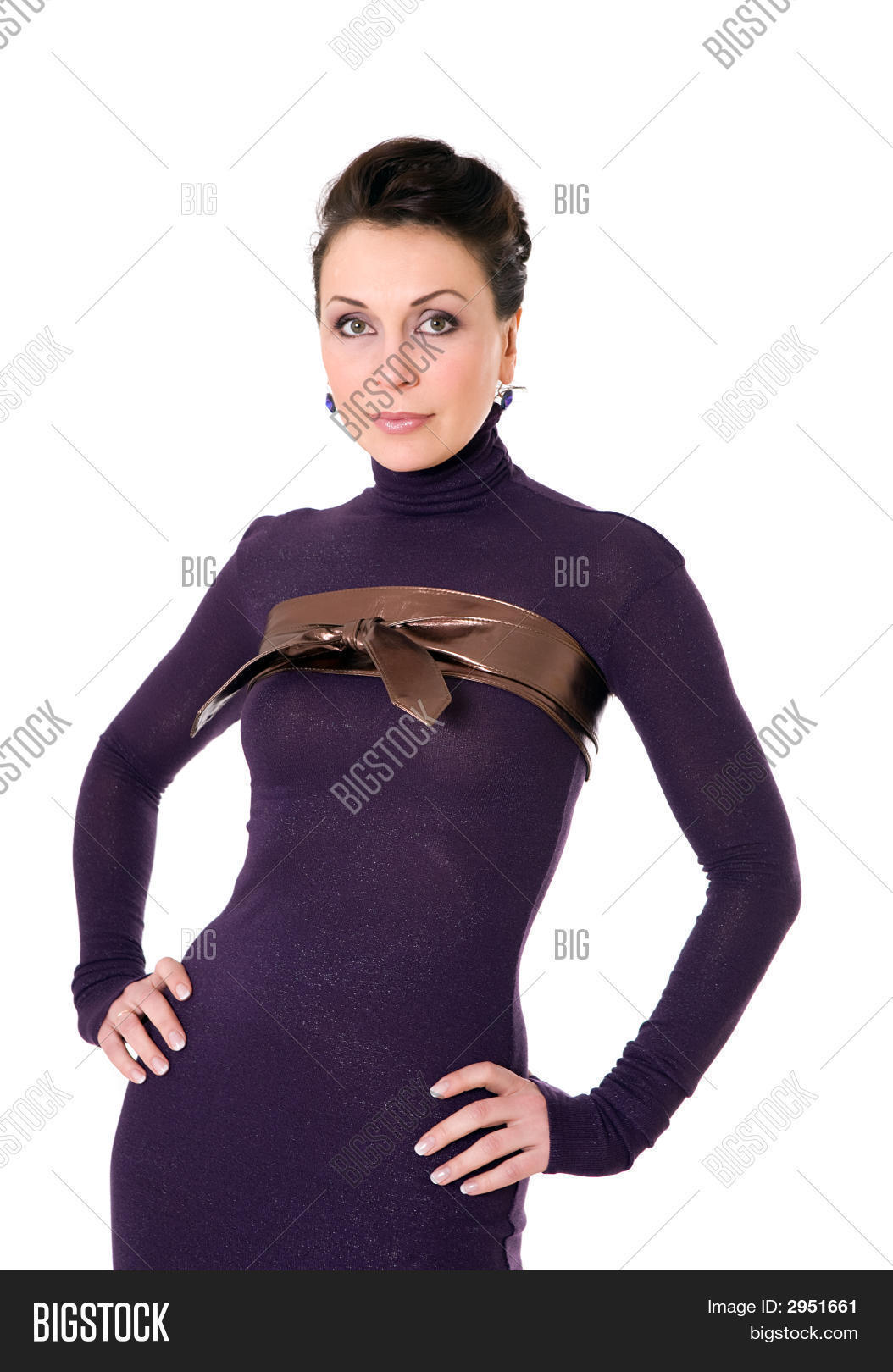 Pretty Model Posing Image & Photo (Free Trial) | Bigstock