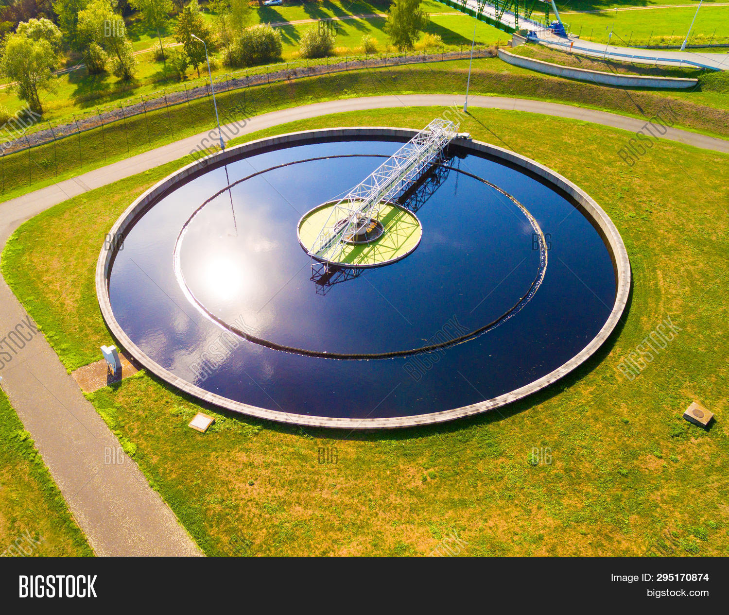 Aerial View Sewage Image & Photo (Free Trial) | Bigstock
