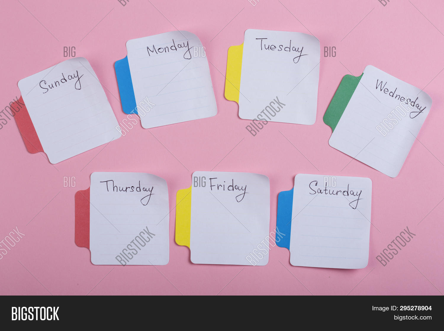 Days Week - Paper Image & Photo (Free Trial) | Bigstock